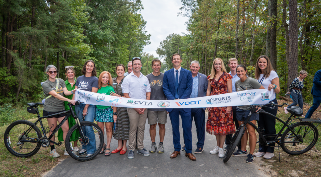 Hanover Fall Line trail Opening Celebrated in Ashland